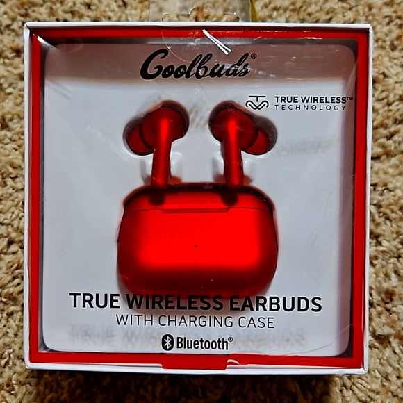 COOLBUDS | Headphones | New Red Coolpods True Wireless Earbuds W ...